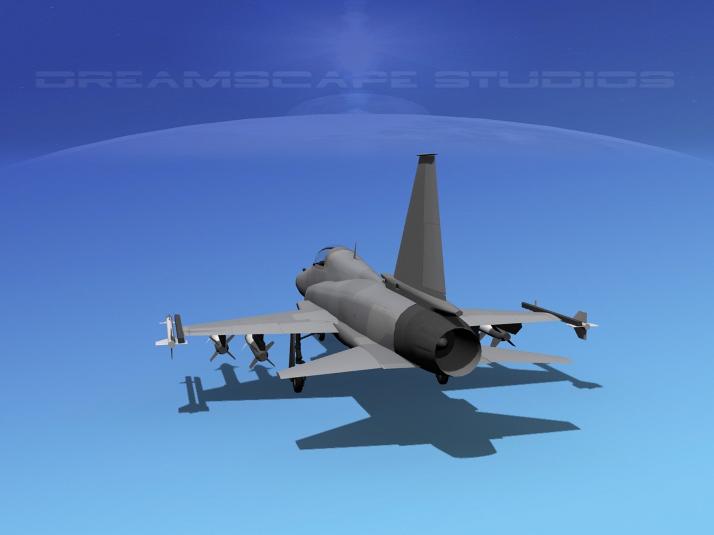 3d Model Northrop Tigershark F-20 Fighter