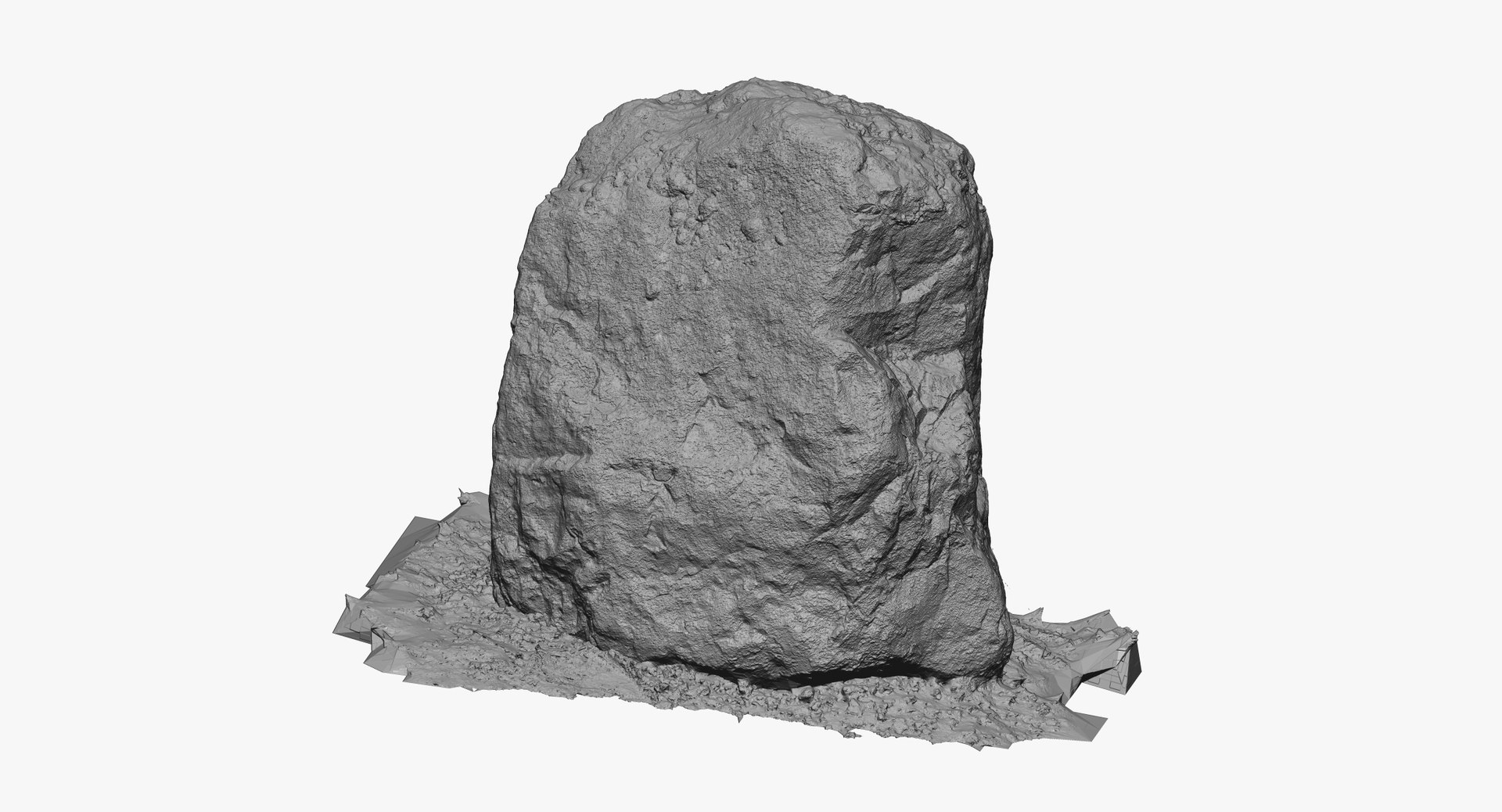 3D boulder 02 raw scan model - TurboSquid 1533464