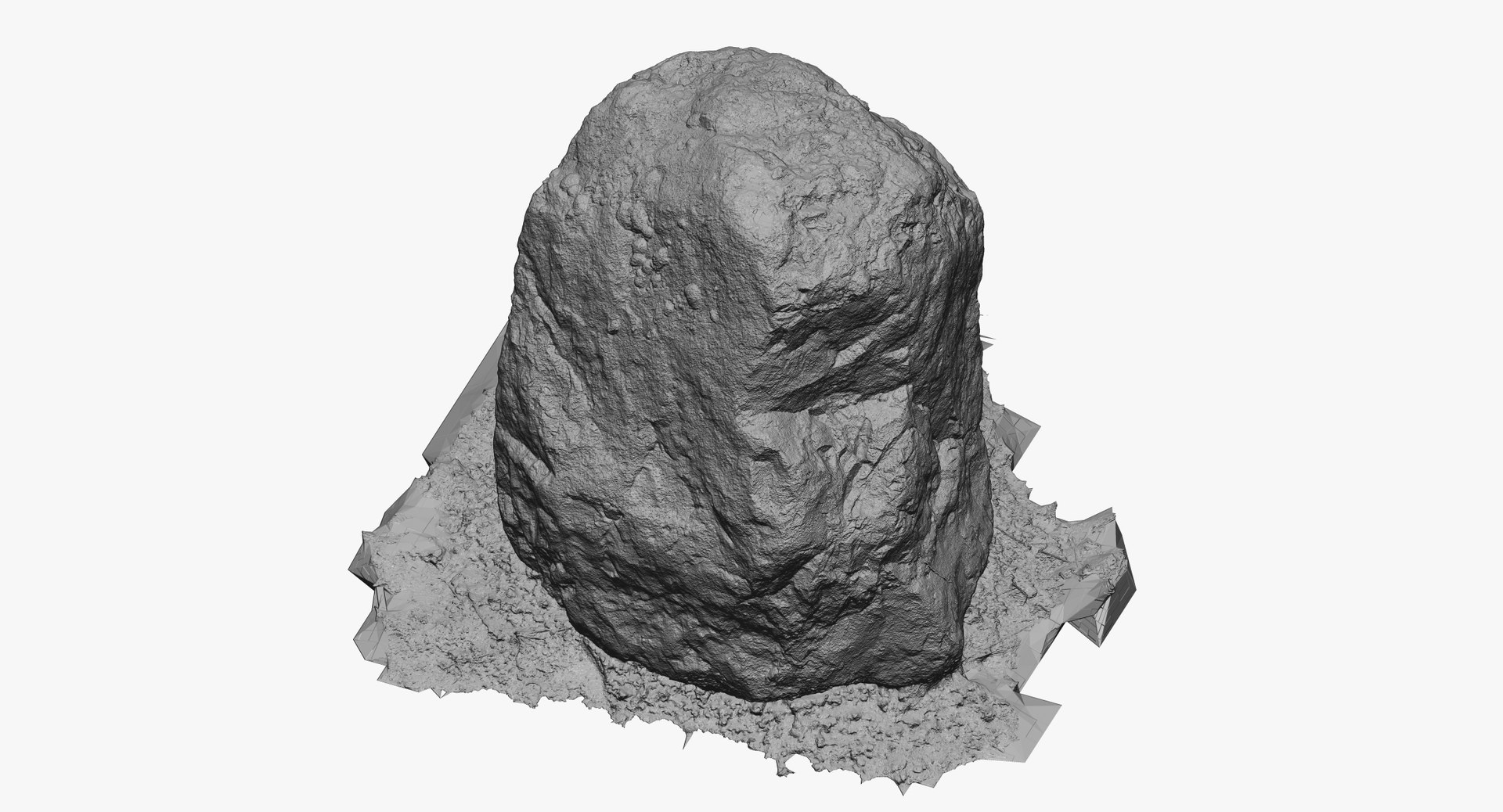 3D boulder 02 raw scan model - TurboSquid 1533464