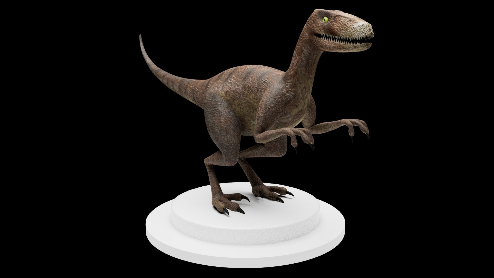 3D Velociraptor 3d Model With Texture - TurboSquid 2149631