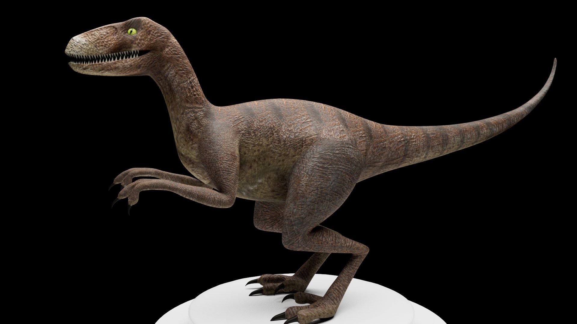 3D Velociraptor 3d Model With Texture - TurboSquid 2149631