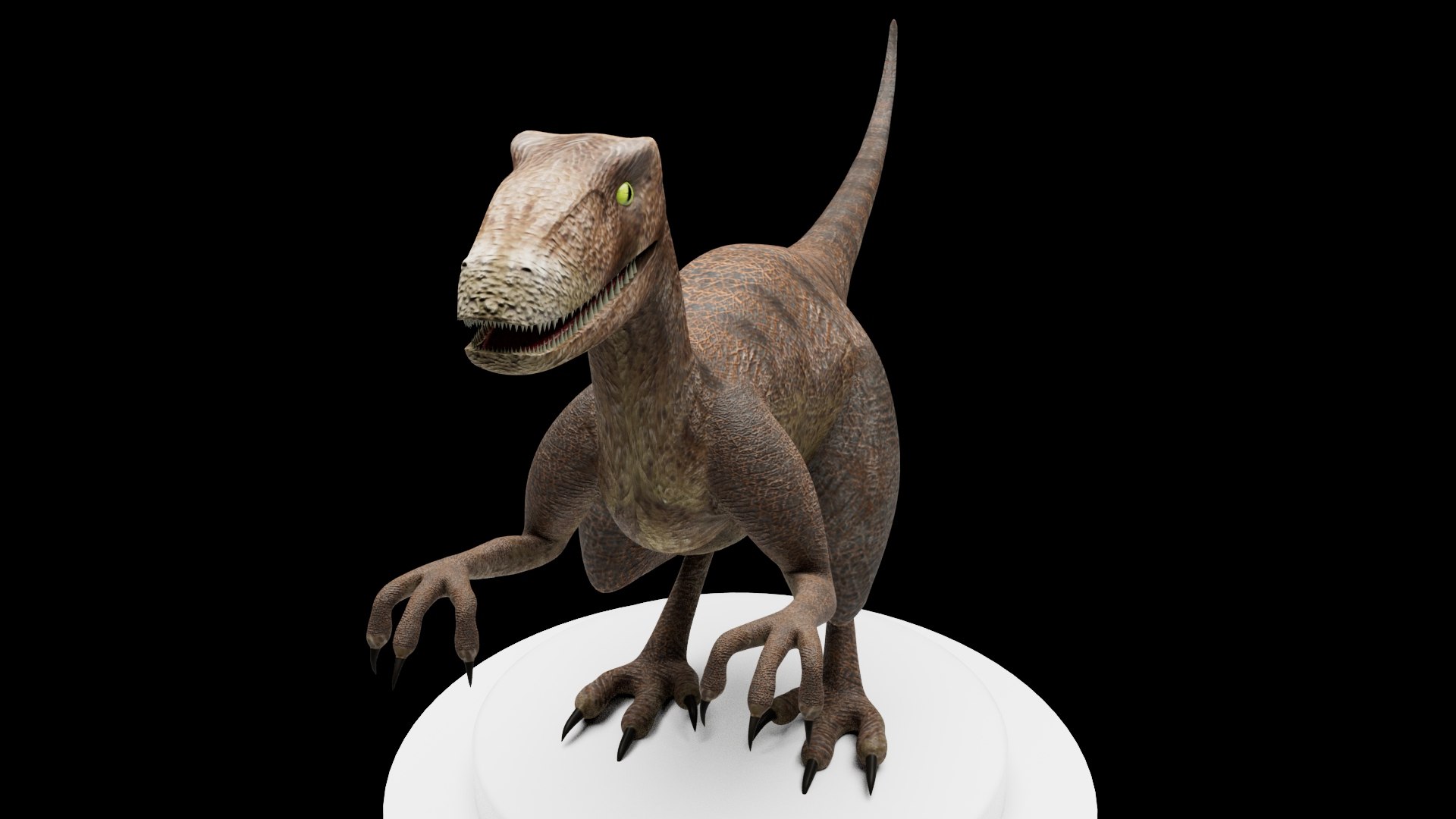 3D Velociraptor 3d Model With Texture - TurboSquid 2149631