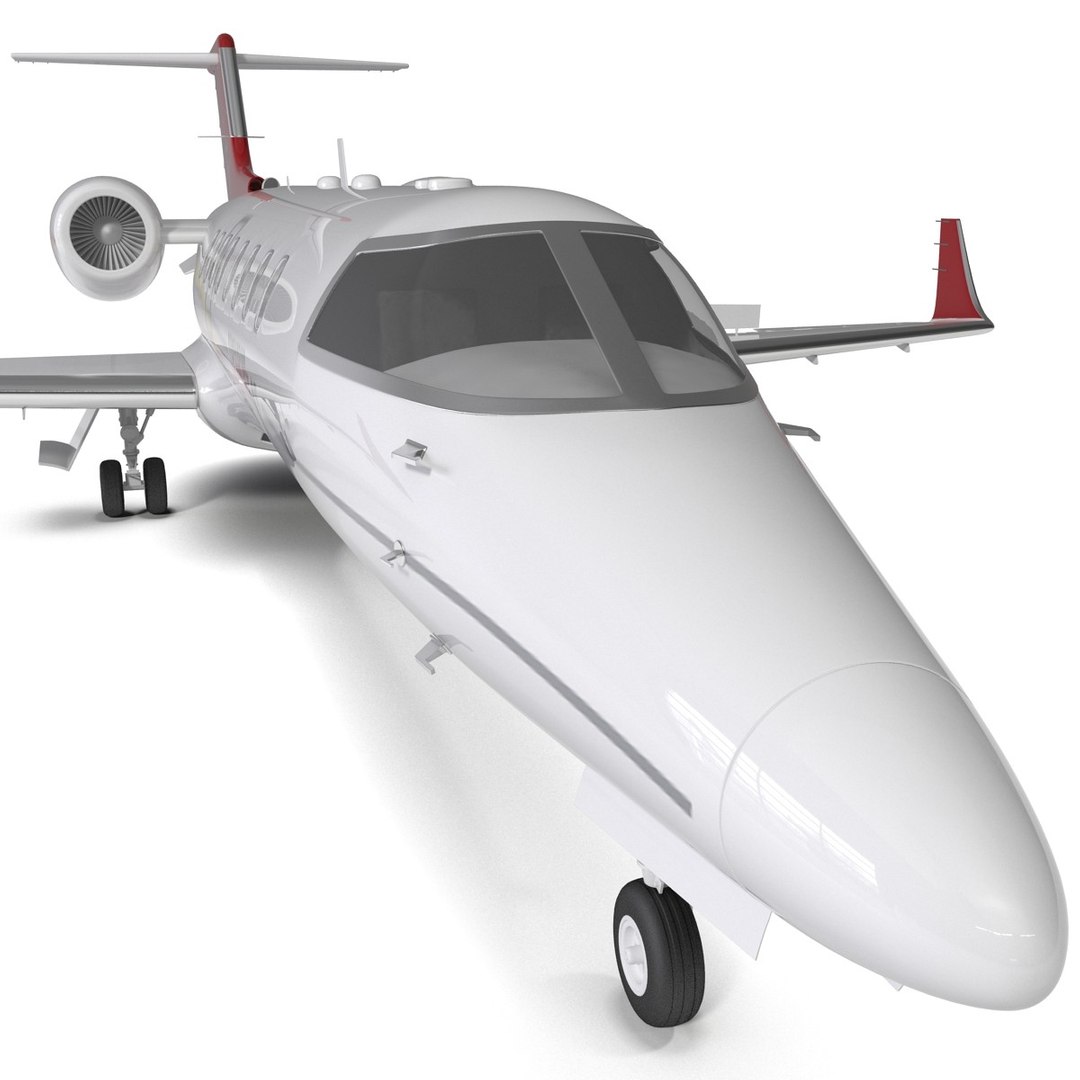 3d Private Jet Model
