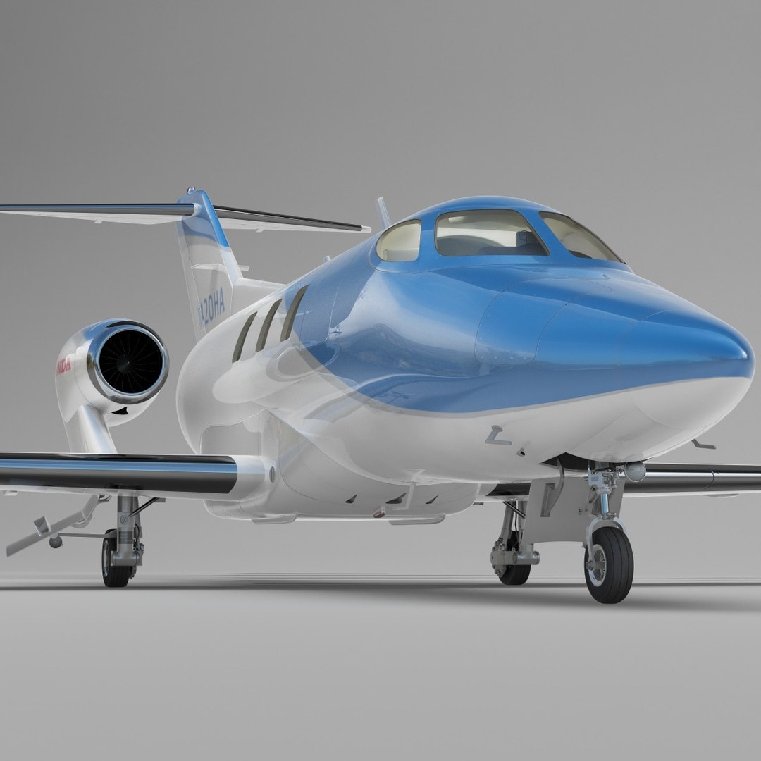 3d Private Jet Model