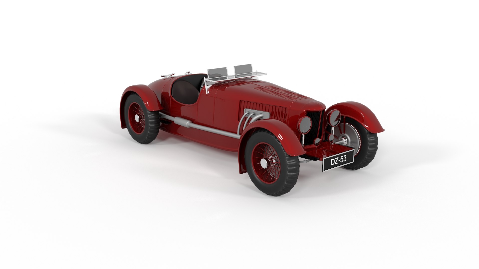 3D Model Retro Car - TurboSquid 1519200