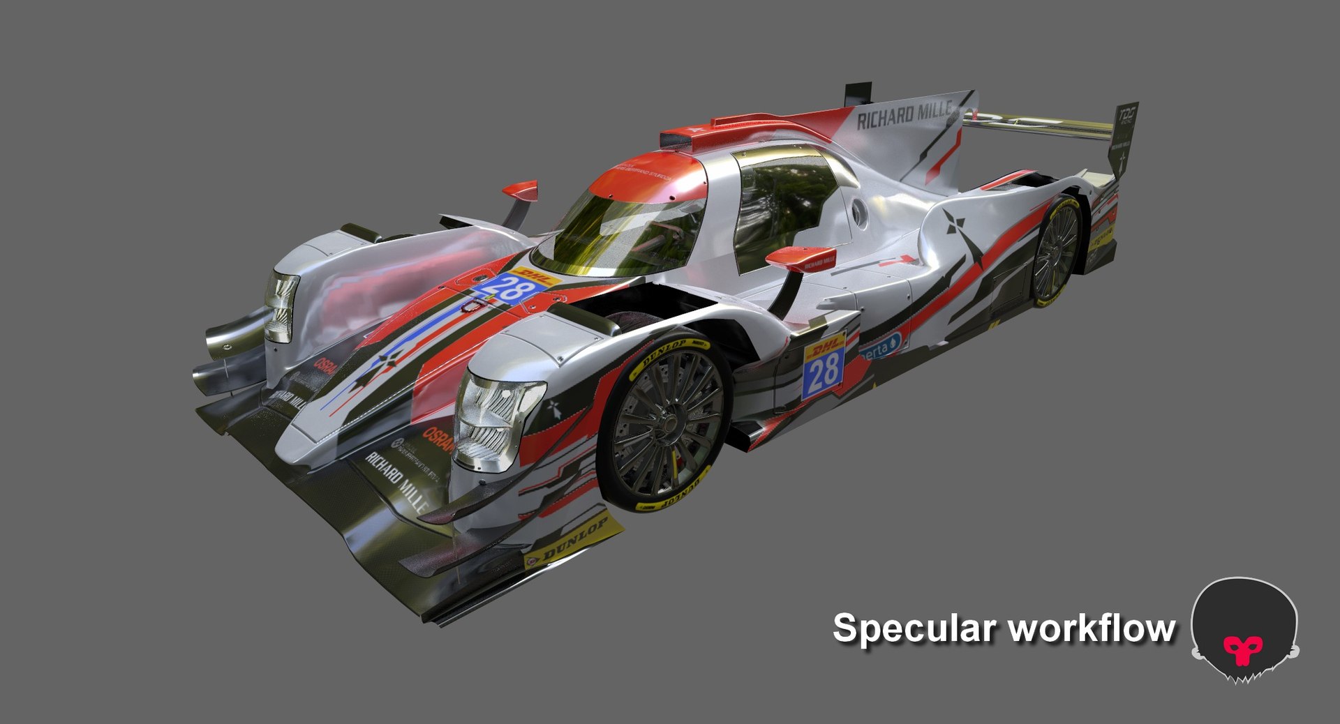 Tds Racing Lmp2 Wec 3D Model - TurboSquid 1197942