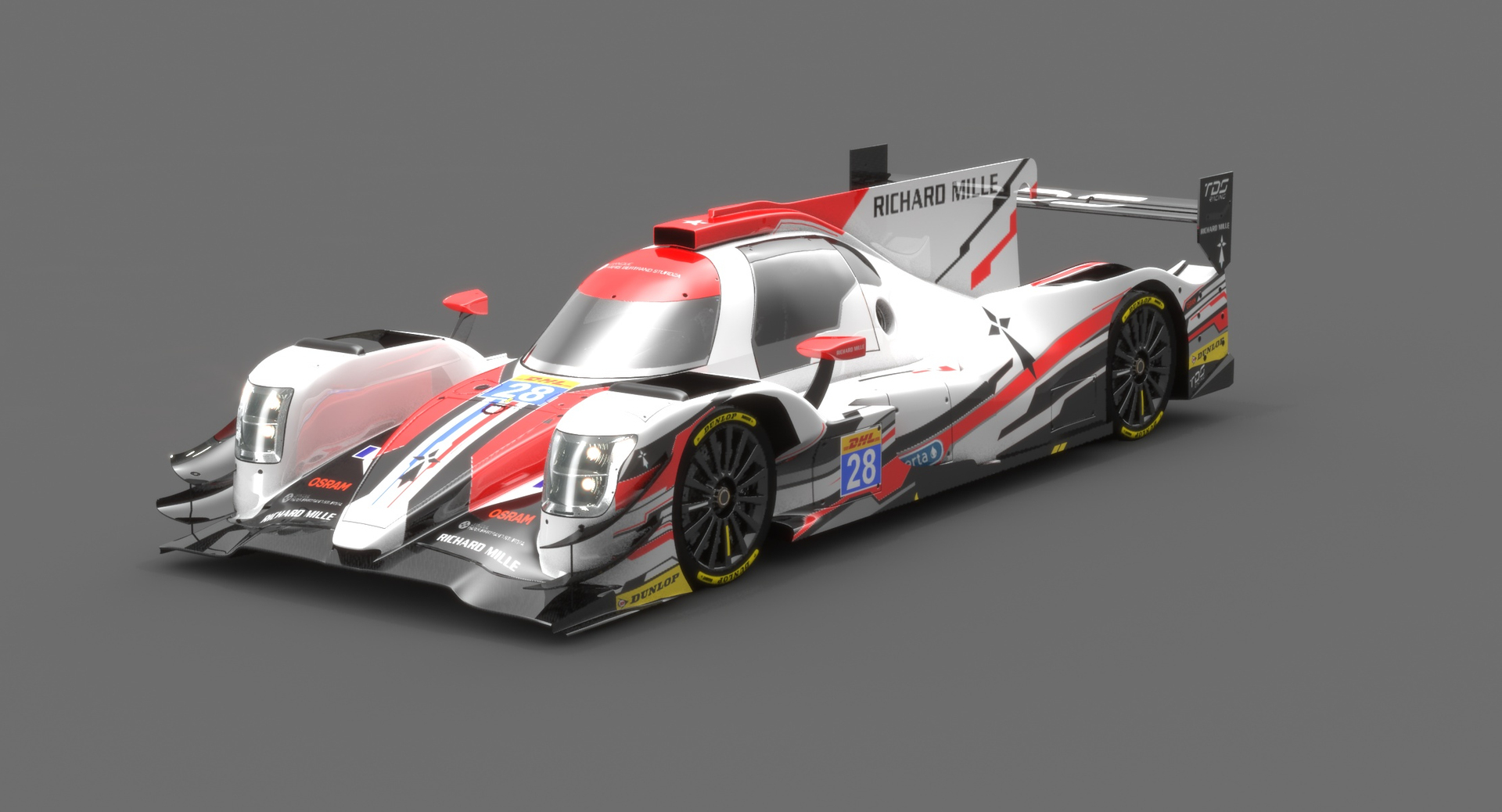 Tds Racing Lmp2 Wec 3D Model - TurboSquid 1197942