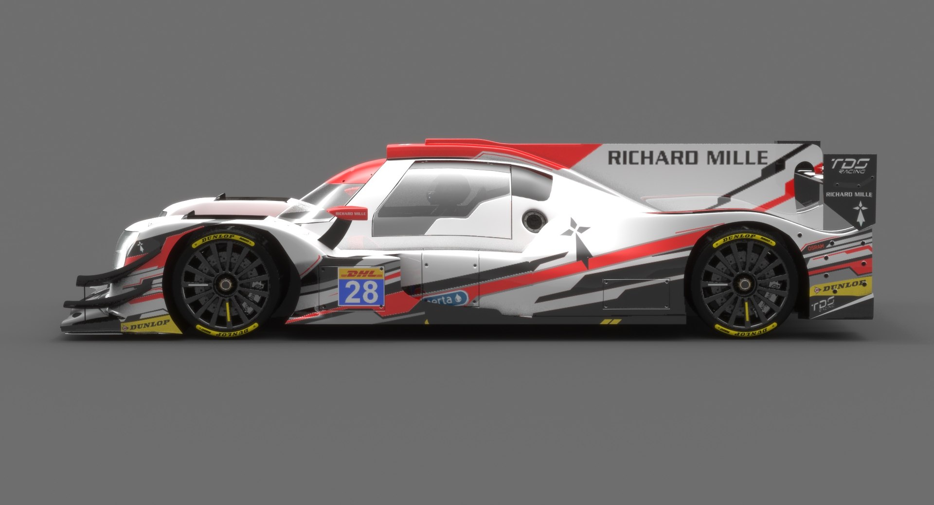 Tds Racing Lmp2 Wec 3D Model - TurboSquid 1197942