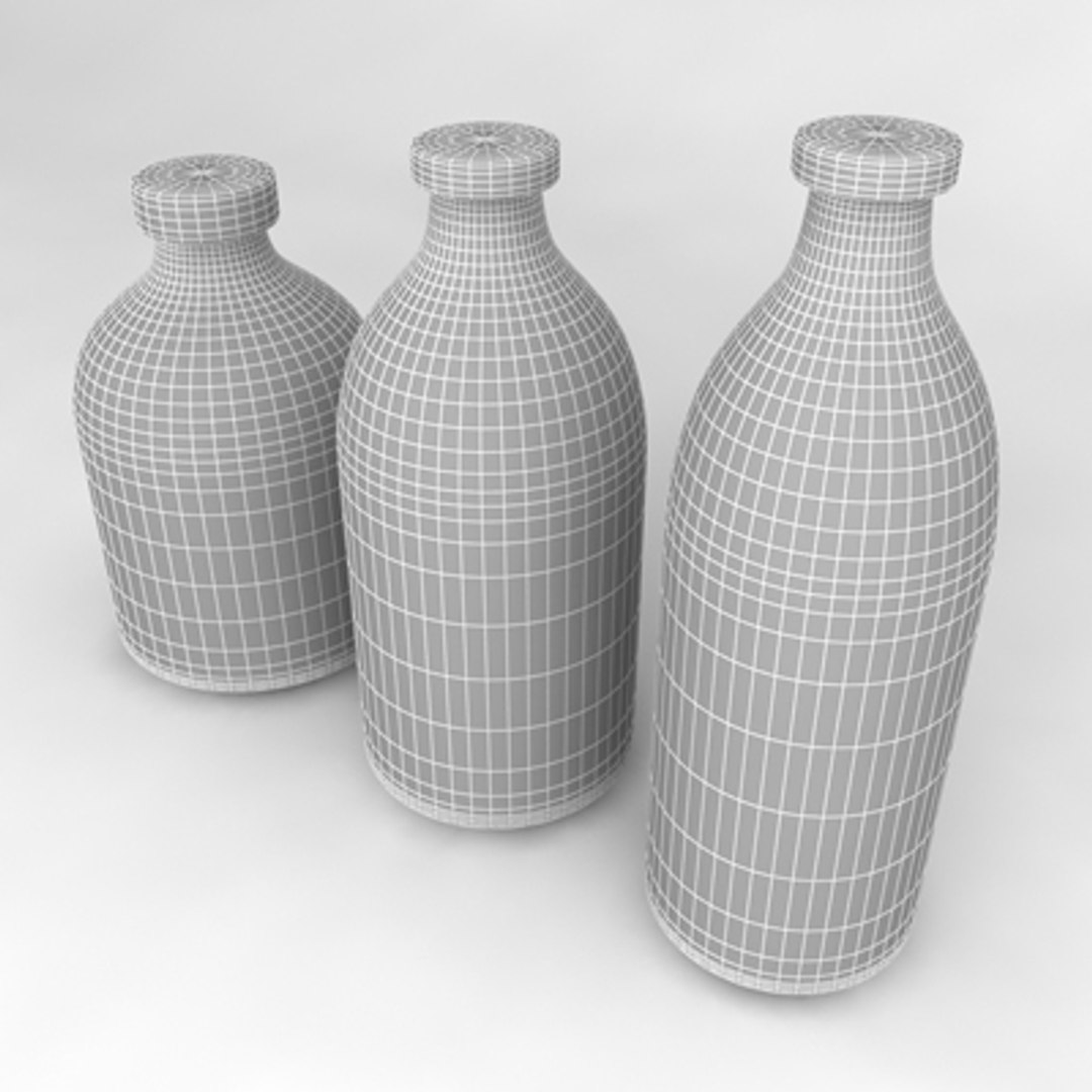 3d Bottle Model