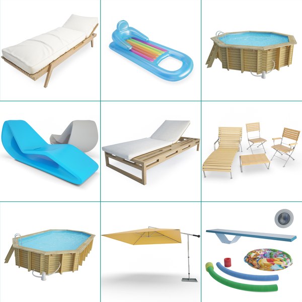 3d swimming-pool swimming
