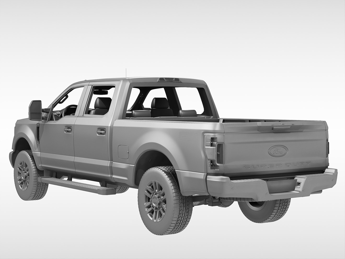3D F250 Super Duty - TurboSquid 1310920