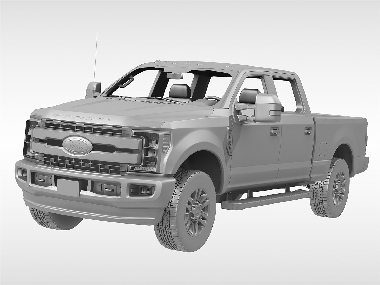 3D F250 Super Duty - TurboSquid 1310920