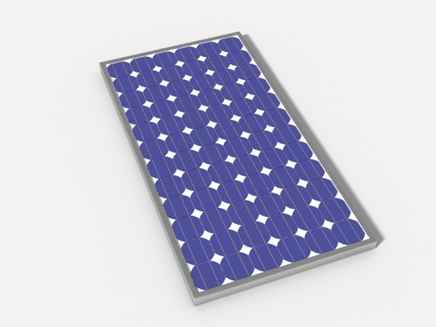 Solar Pv Panel 3d Model