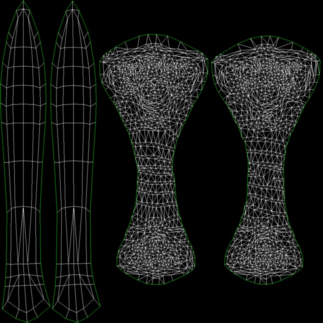 3D Fantasy Sword RPG Greek Xiphos Knife One Handed Machete Sword Blade ...