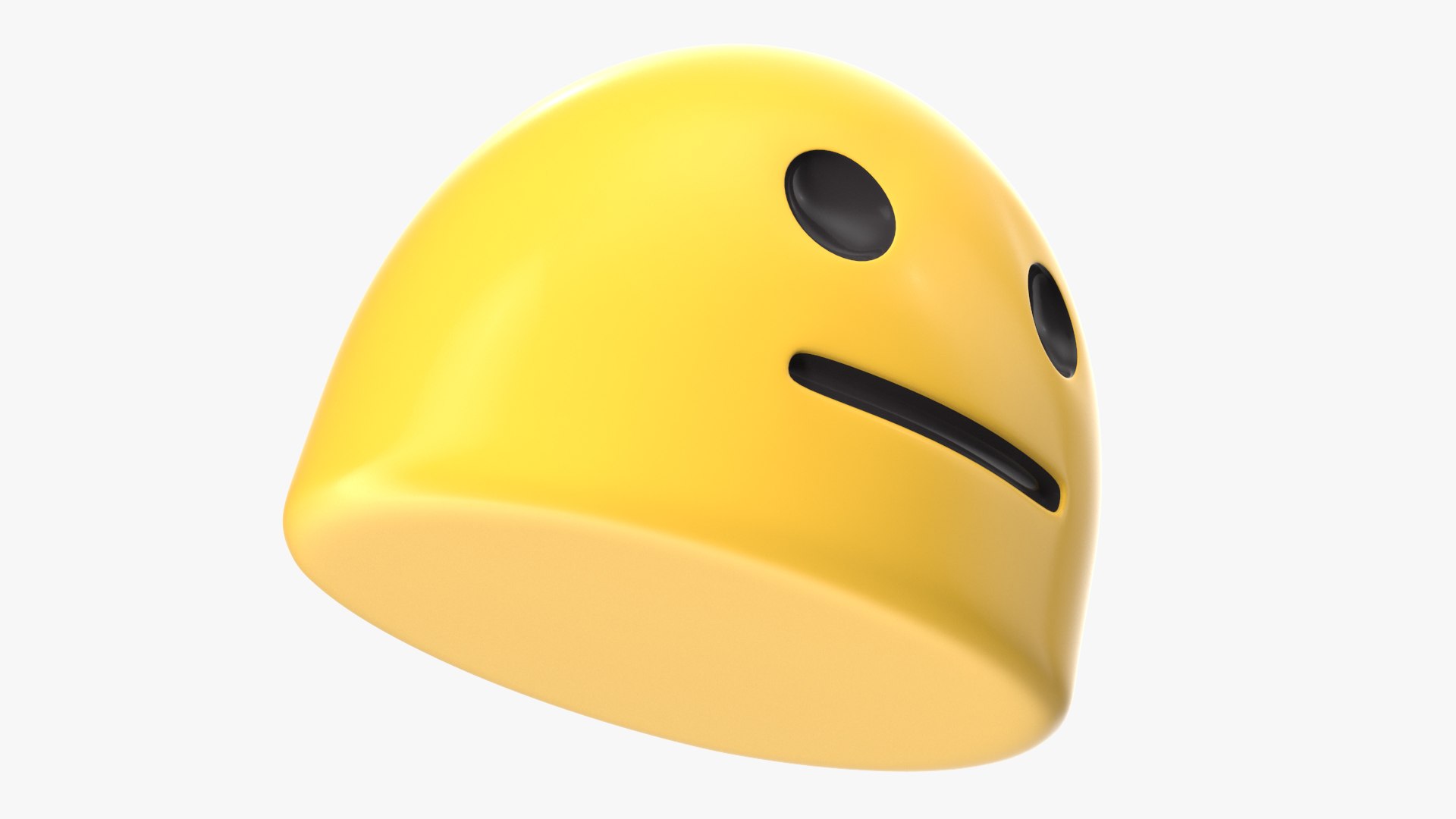 3D Neutral Face Android Emoji model - TurboSquid 1823759