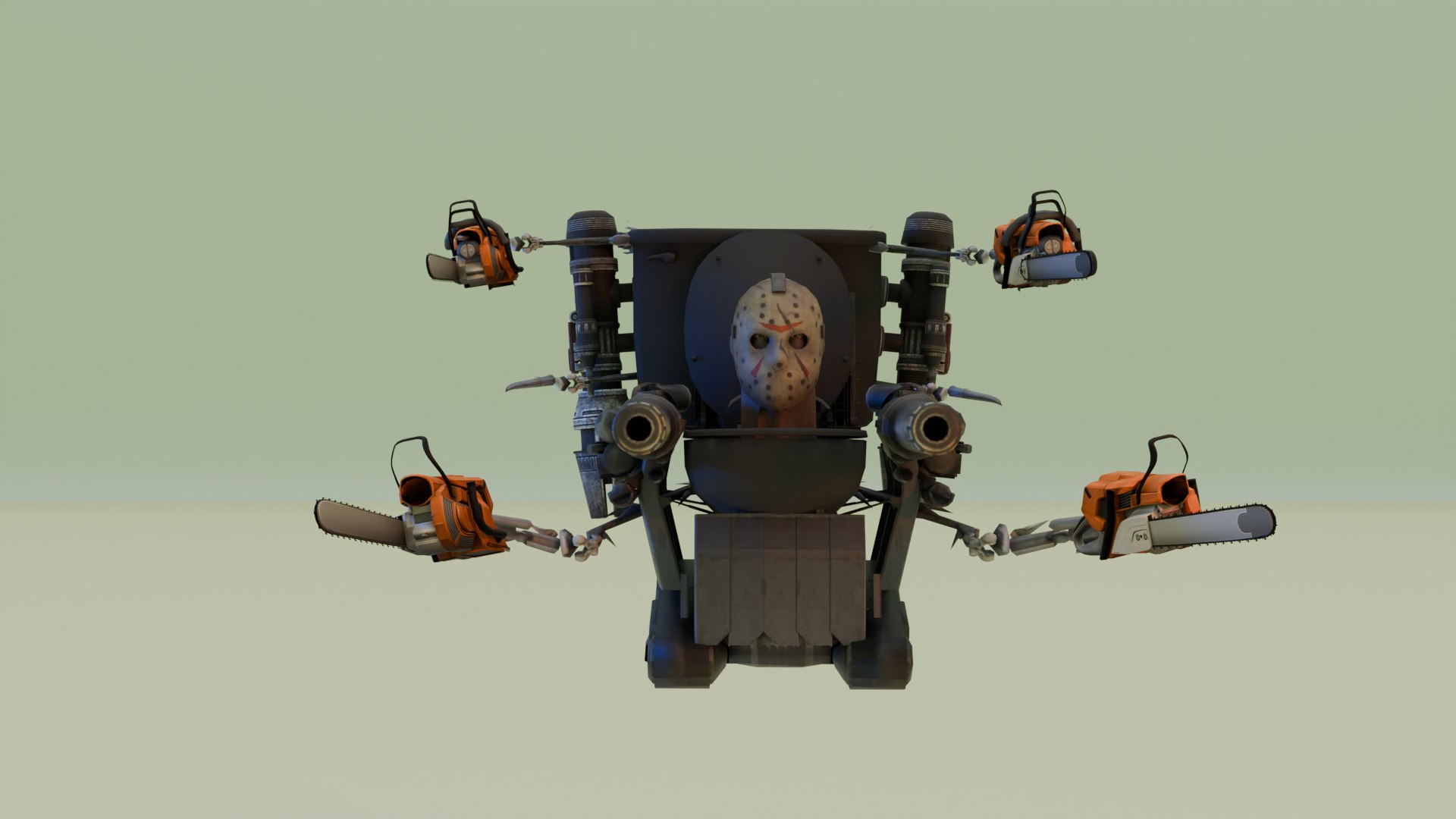 modelo 3d Jason Voorh, inodoro skibidi - TurboSquid 2429863