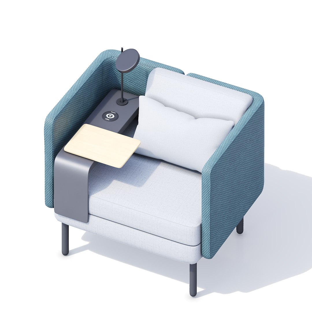3D Royal Ahrend Lounge - TurboSquid 1673880