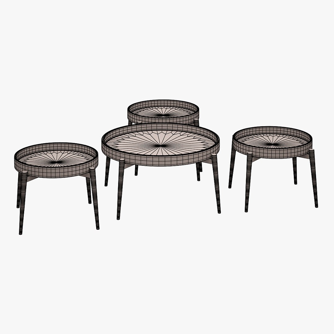 Vera Coffee Table 3d Max