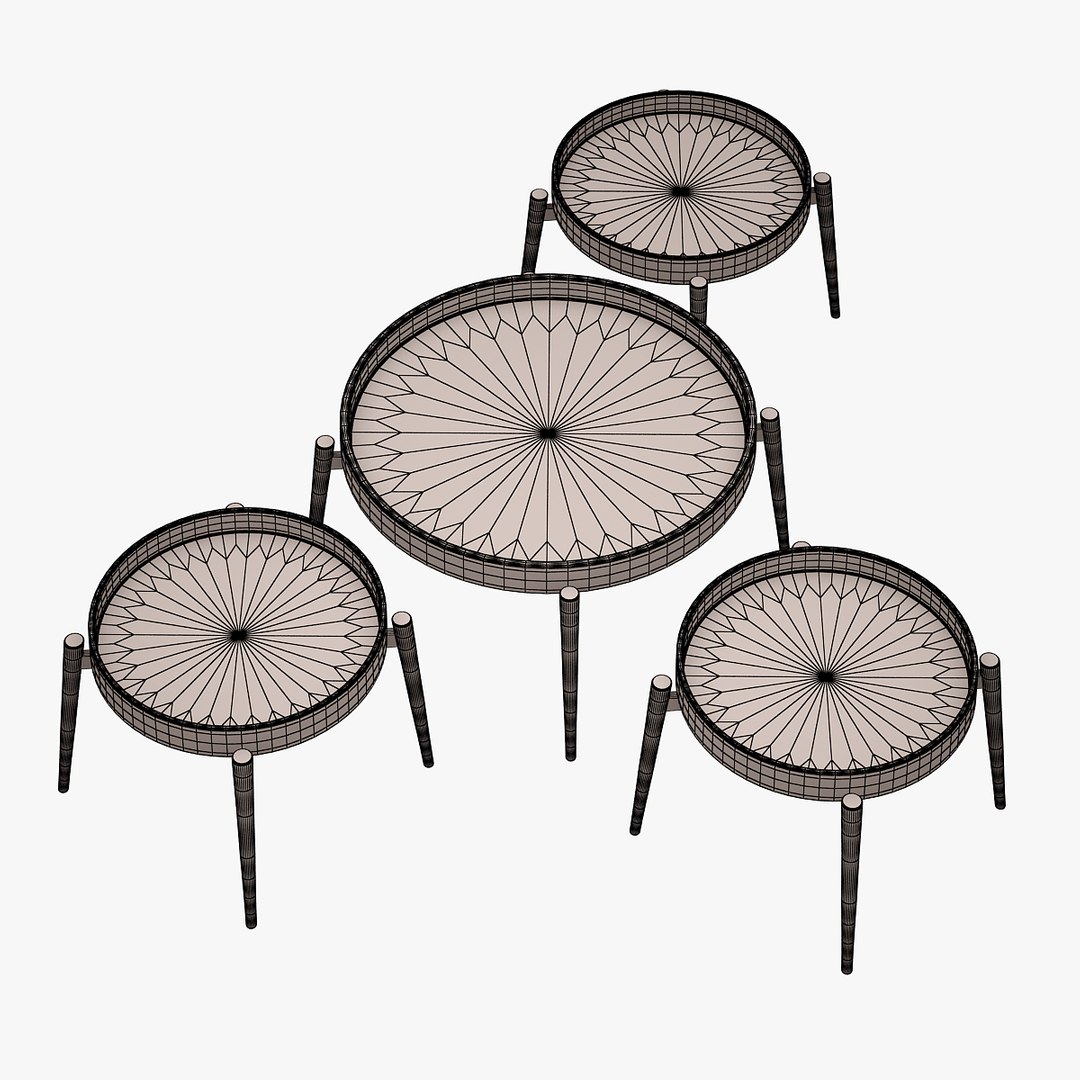 Vera Coffee Table 3d Max