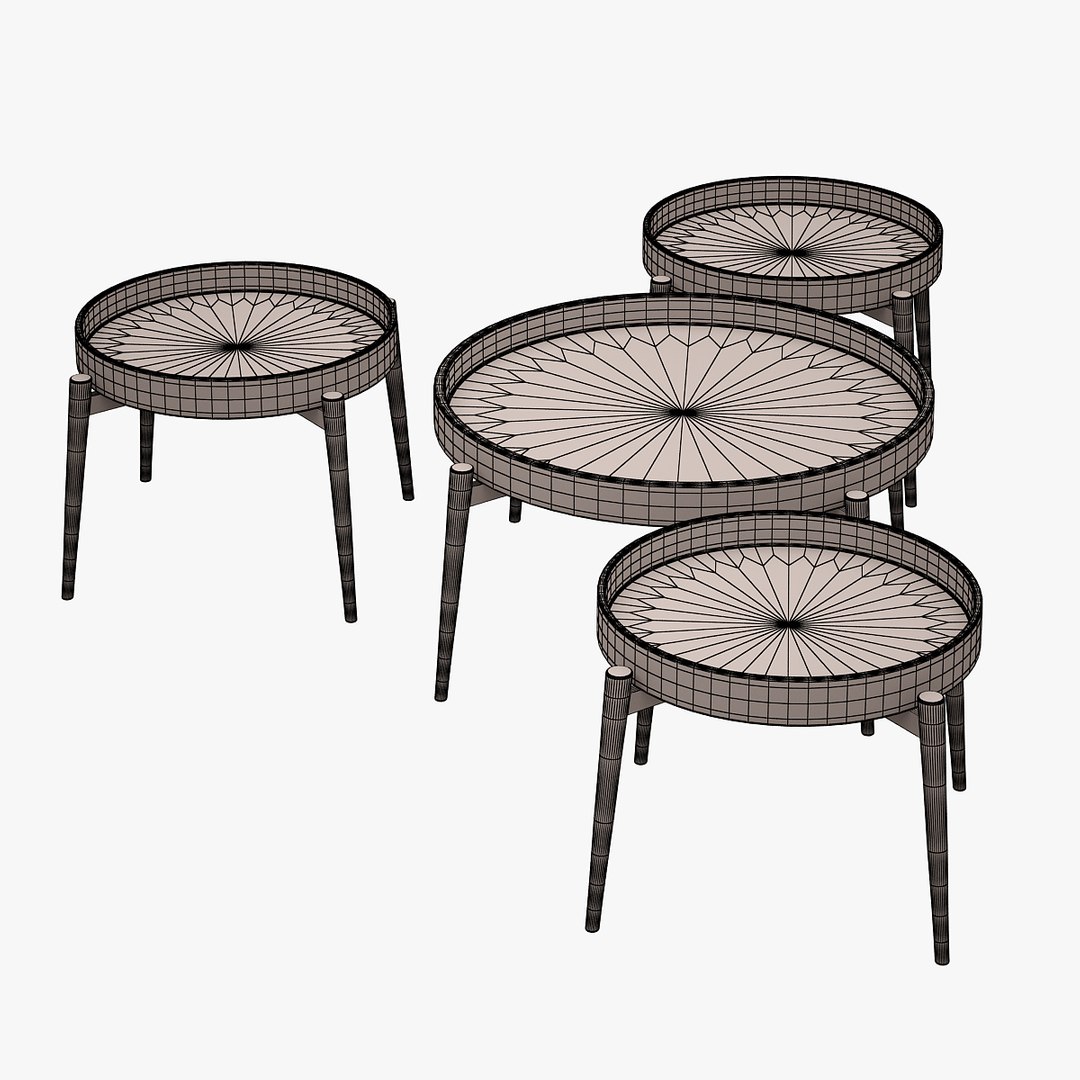 Vera Coffee Table 3d Max