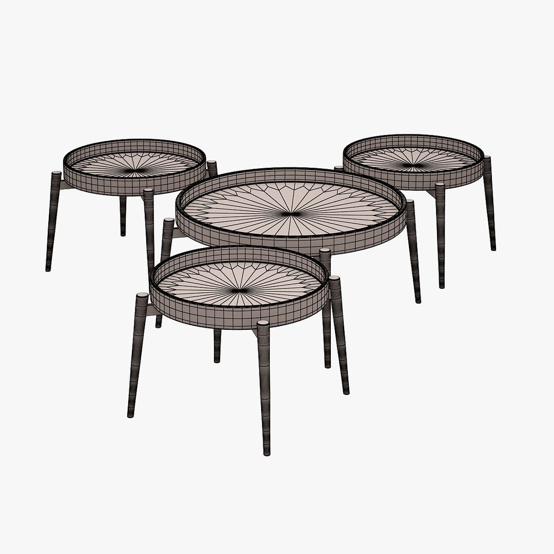 Vera Coffee Table 3d Max