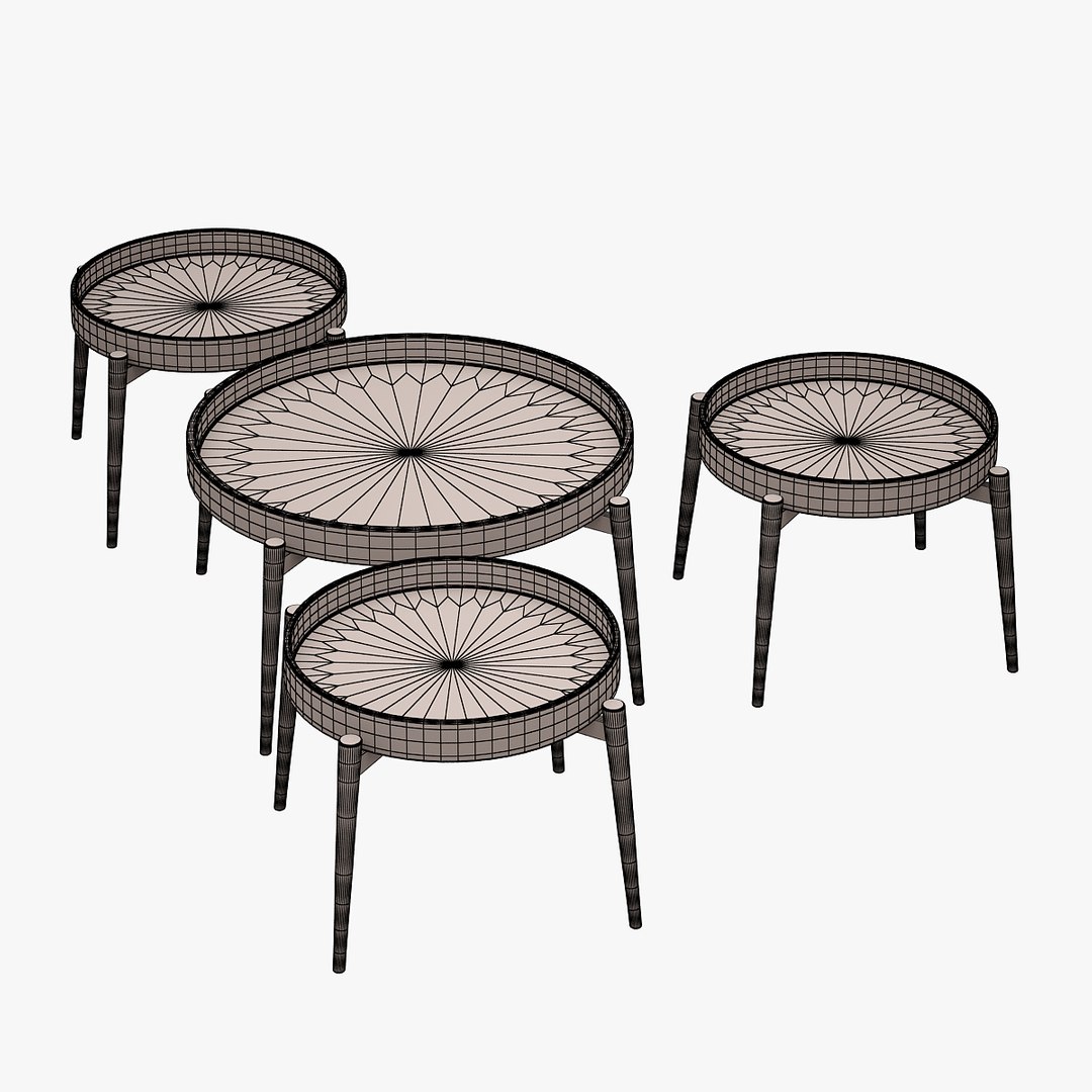 Vera Coffee Table 3d Max