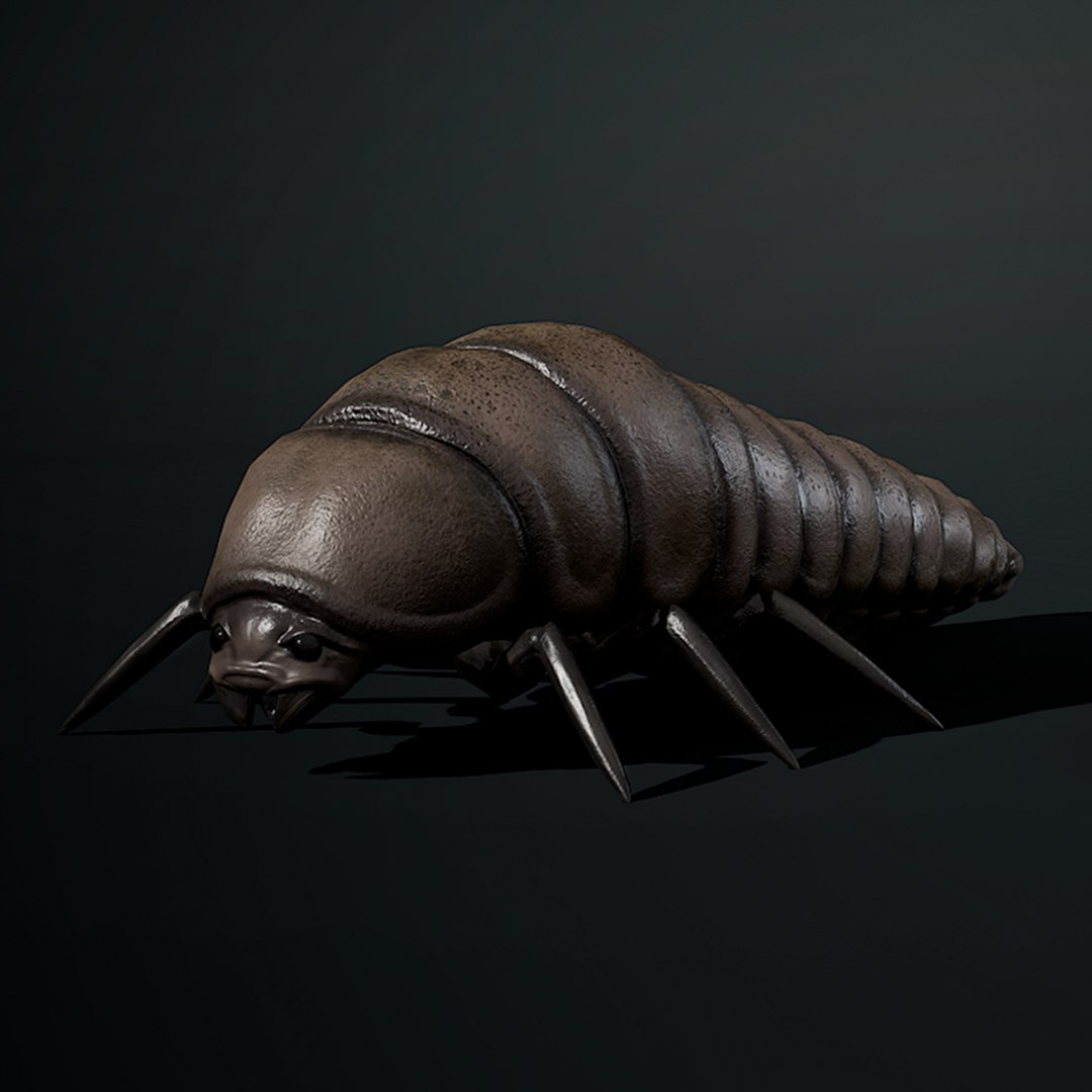 Larva Insect1 Model - TurboSquid 2126784