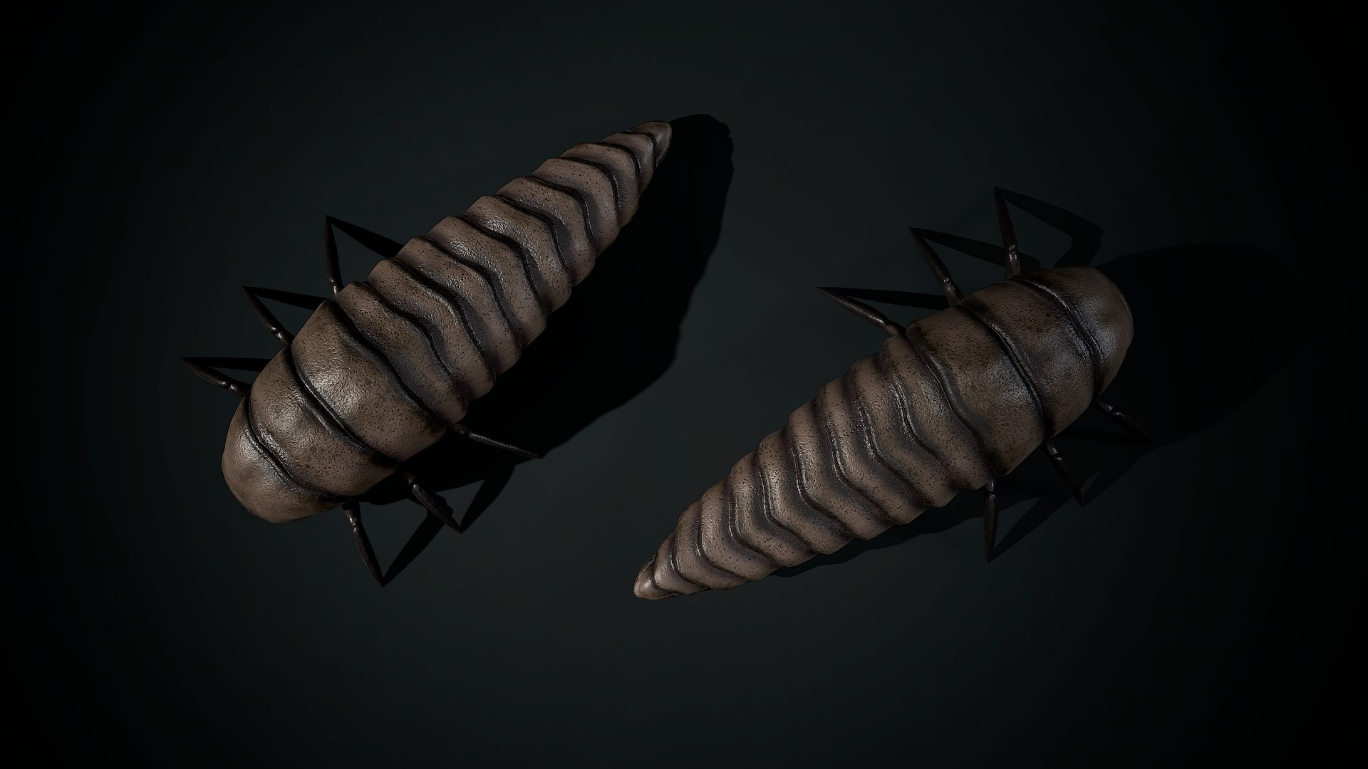 Larva Insect1 Model - TurboSquid 2126784