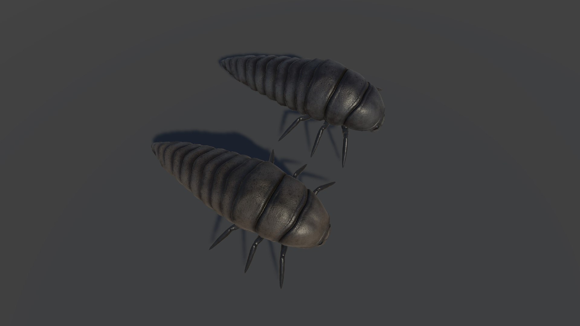 Larva Insect1 Model - TurboSquid 2126784