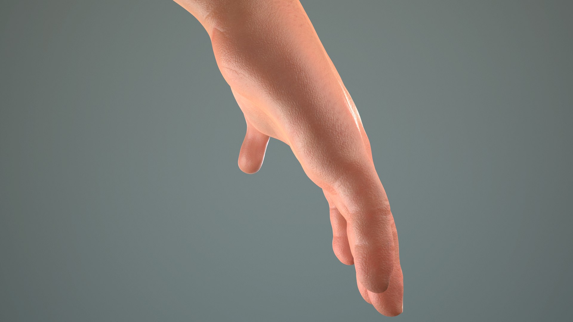 Free male hand rigged 3D model - TurboSquid 1178206