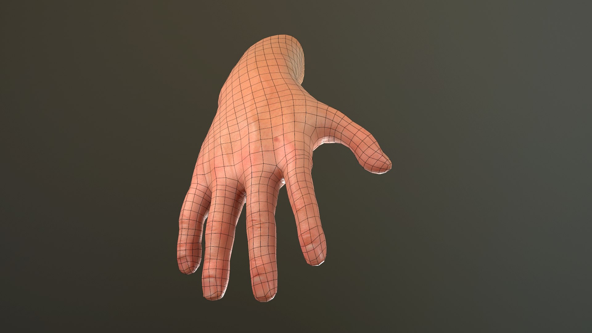 Free Male Hand Rigged 3D Model - TurboSquid 1178206