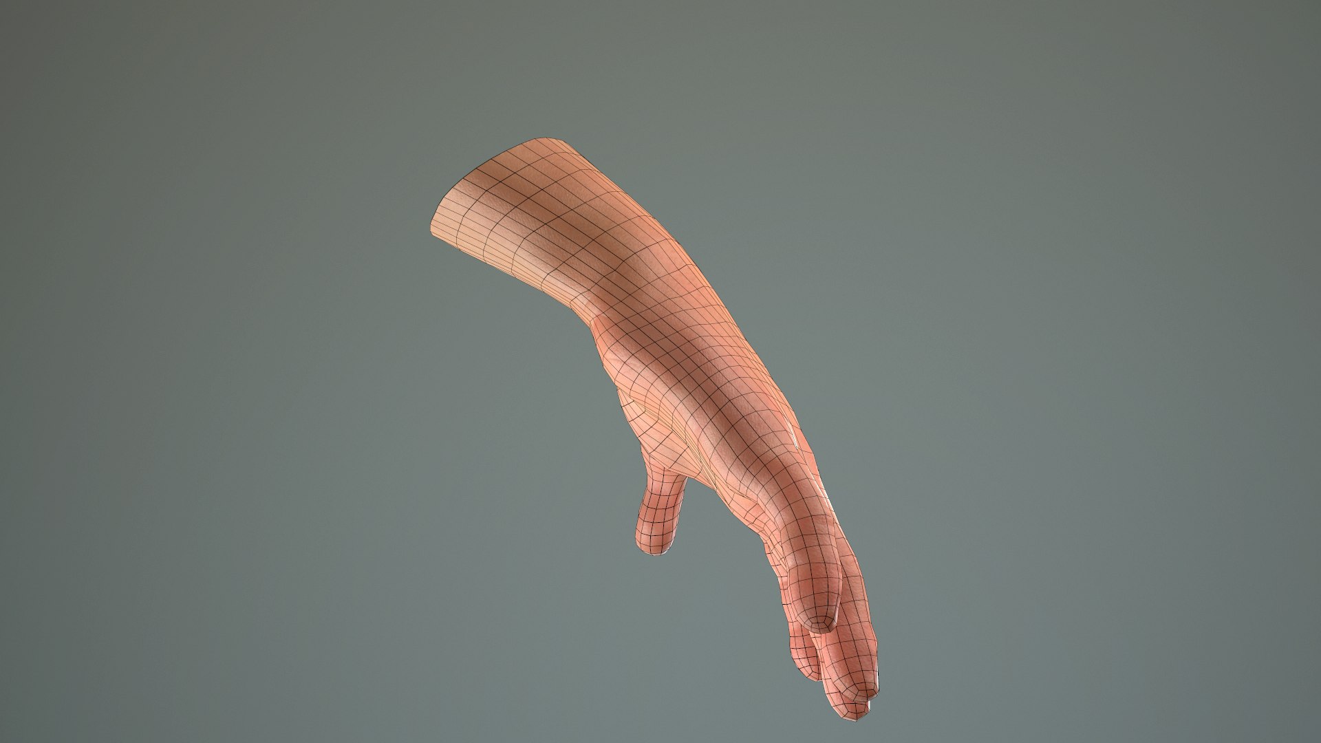 Free Male Hand Rigged 3D Model - TurboSquid 1178206