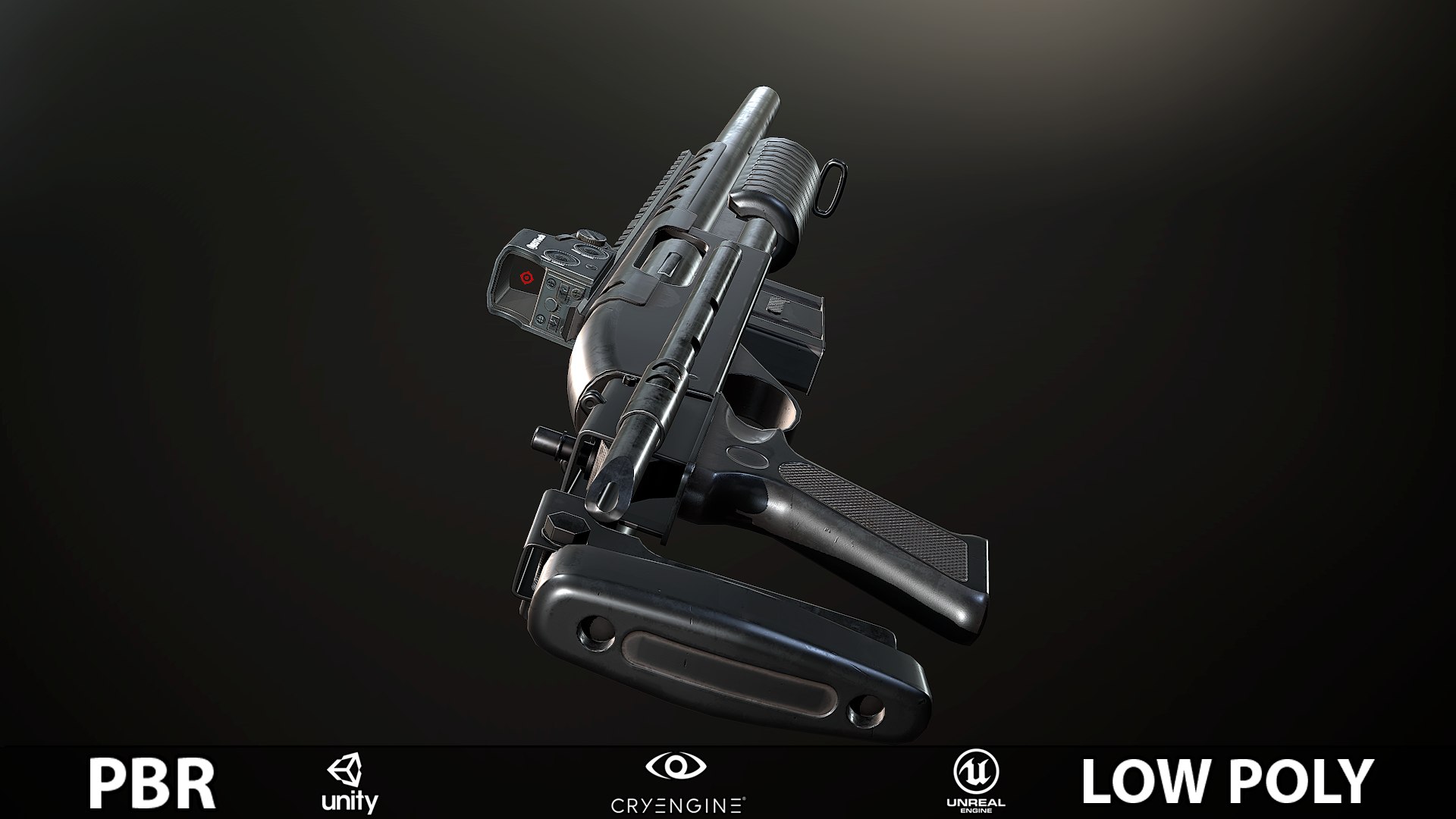 M870 Sight Model - TurboSquid 1248600