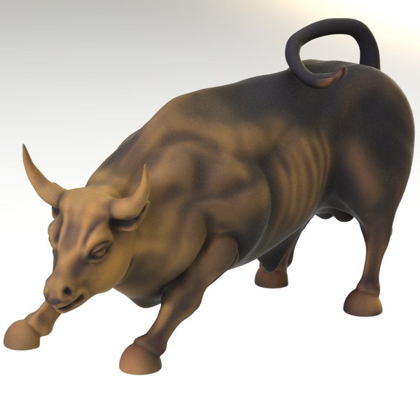 modelo 3d Estatua del toro de Wall Street - TurboSquid 1513749