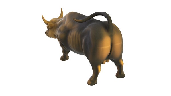 Wall street bull statue 3D model - TurboSquid 1513749