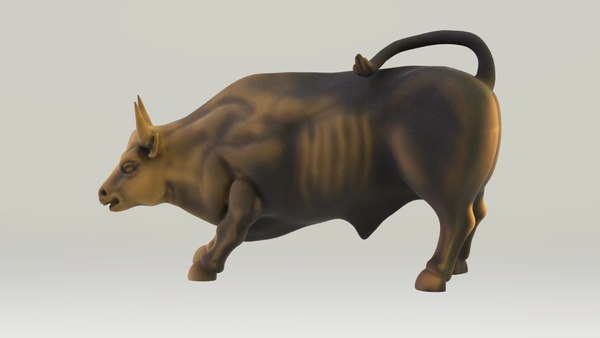 Estátua de touro de Wall Street Modelo 3D - TurboSquid 1513749