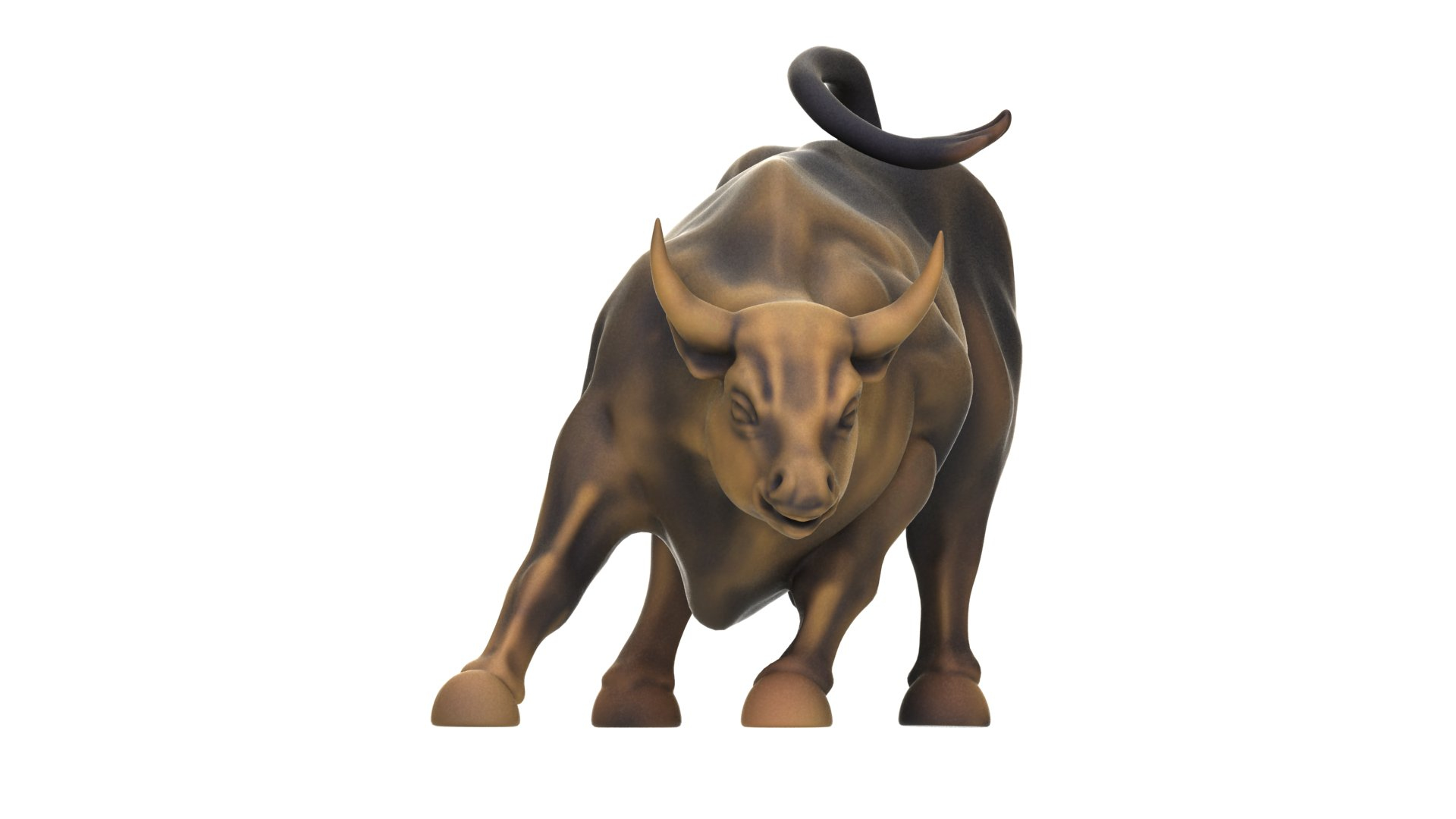 월스트리트 황소 동상 3D 모델 - TurboSquid 1513749