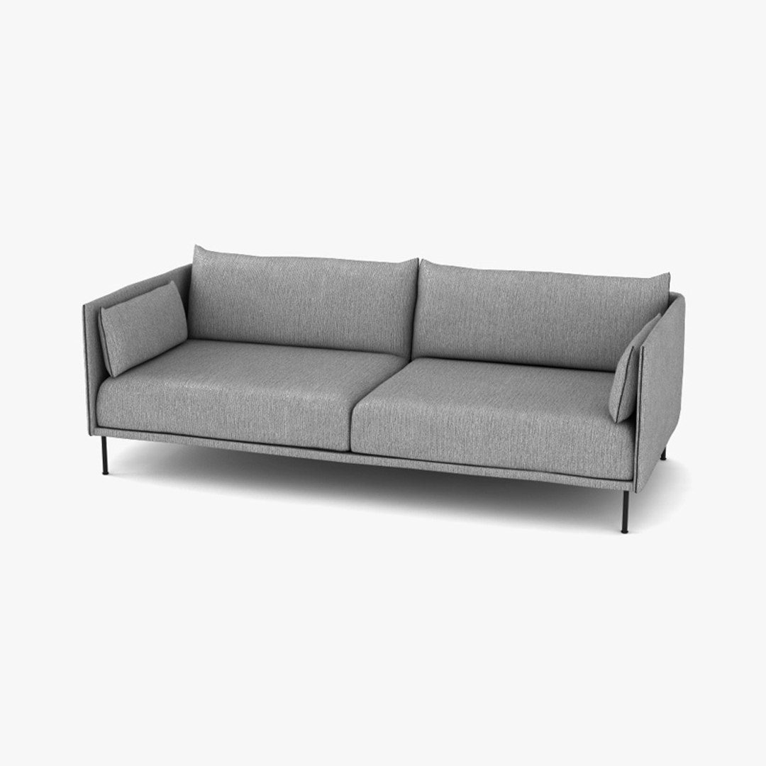 modelo 3d Hay Silhouette Sofa - TurboSquid 1981310
