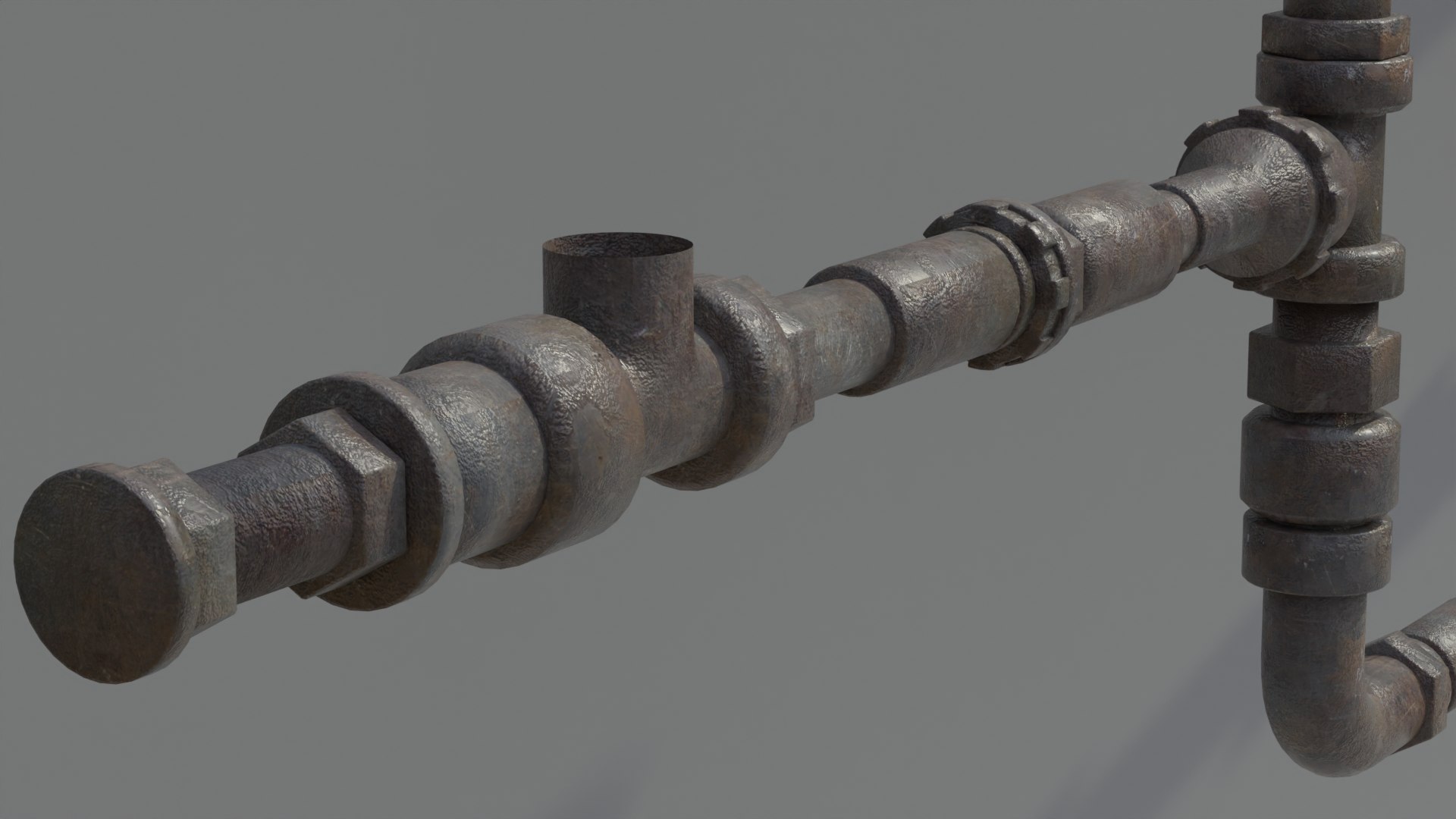 3D Model Industrial Pipe Collection - TurboSquid 1994348