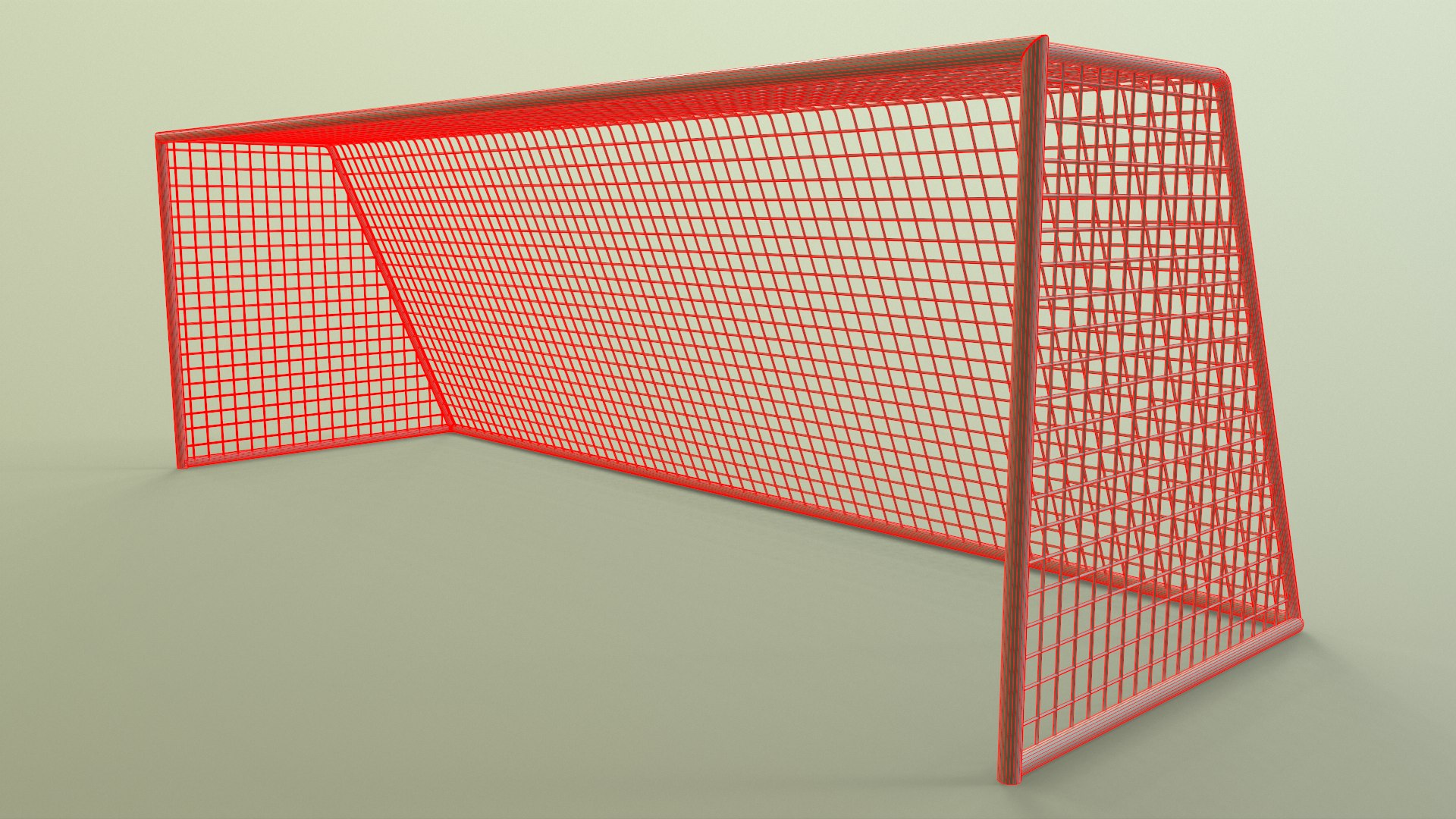 3D PBR Soccer Football Goal Post J - TurboSquid 1921341