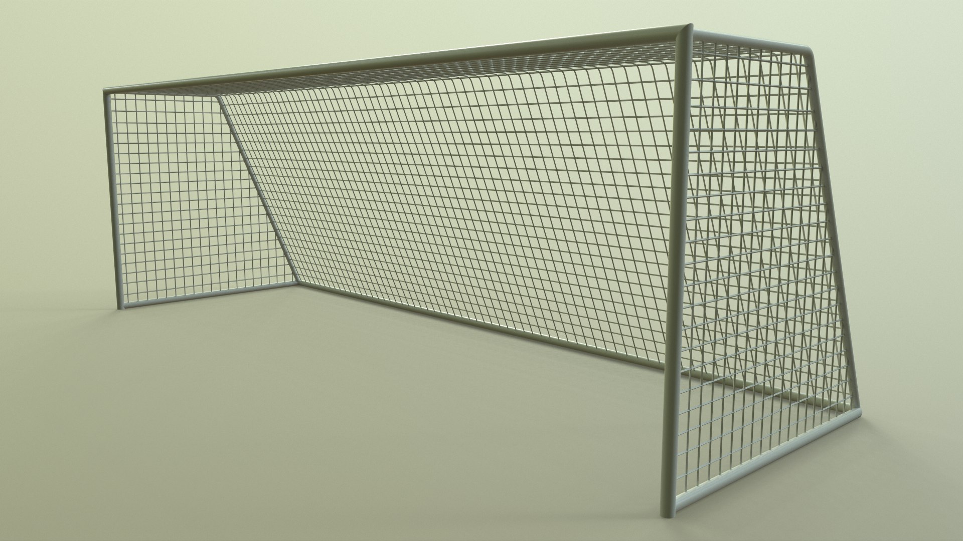 3D PBR Soccer Football Goal Post J - TurboSquid 1921341
