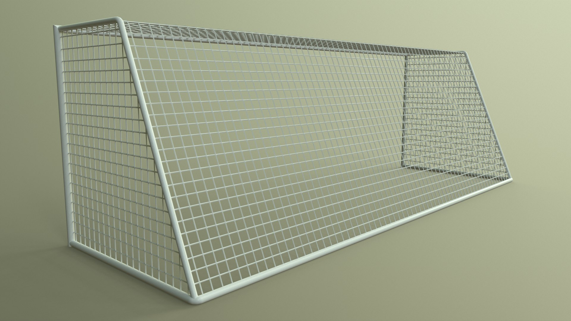 3D PBR Soccer Football Goal Post J - TurboSquid 1921341