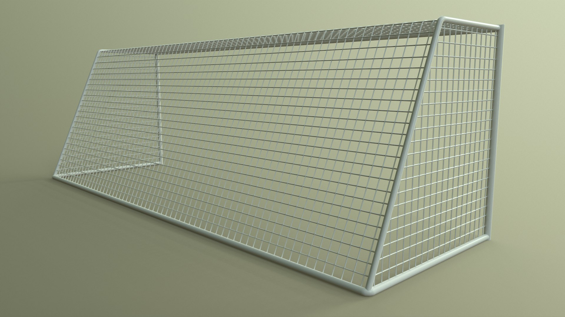 3D PBR Soccer Football Goal Post J - TurboSquid 1921341