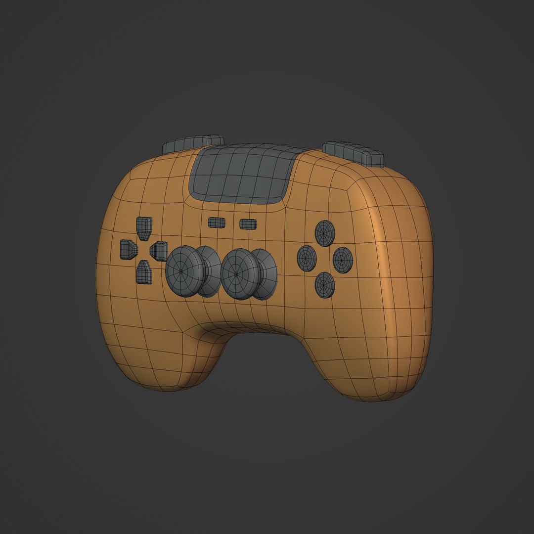 Game Controller 3D Model - TurboSquid 2105172