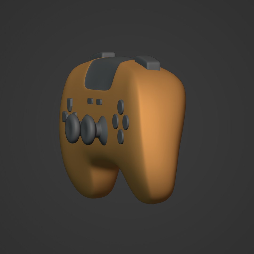 Game Controller 3D Model - TurboSquid 2105172