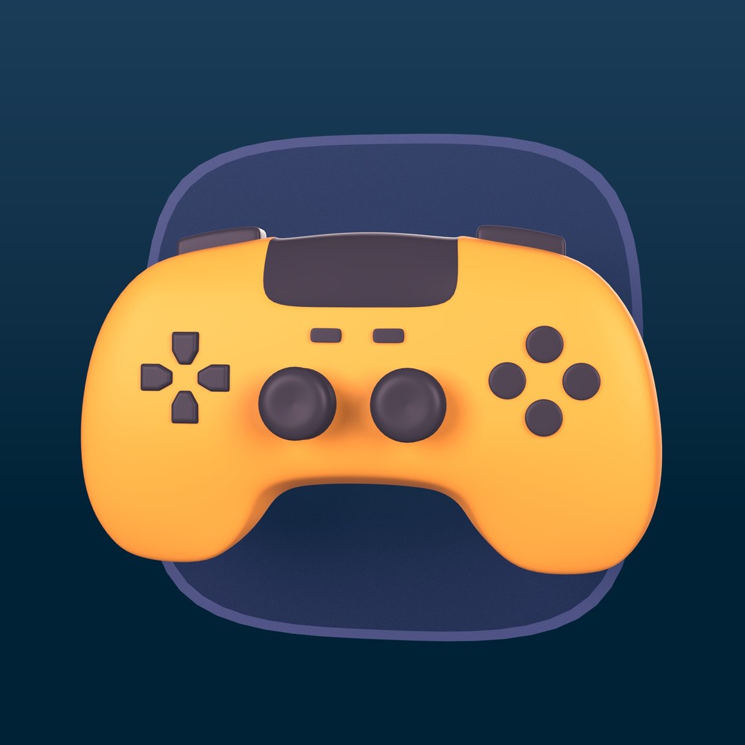 Game Controller 3D Model - TurboSquid 2105172