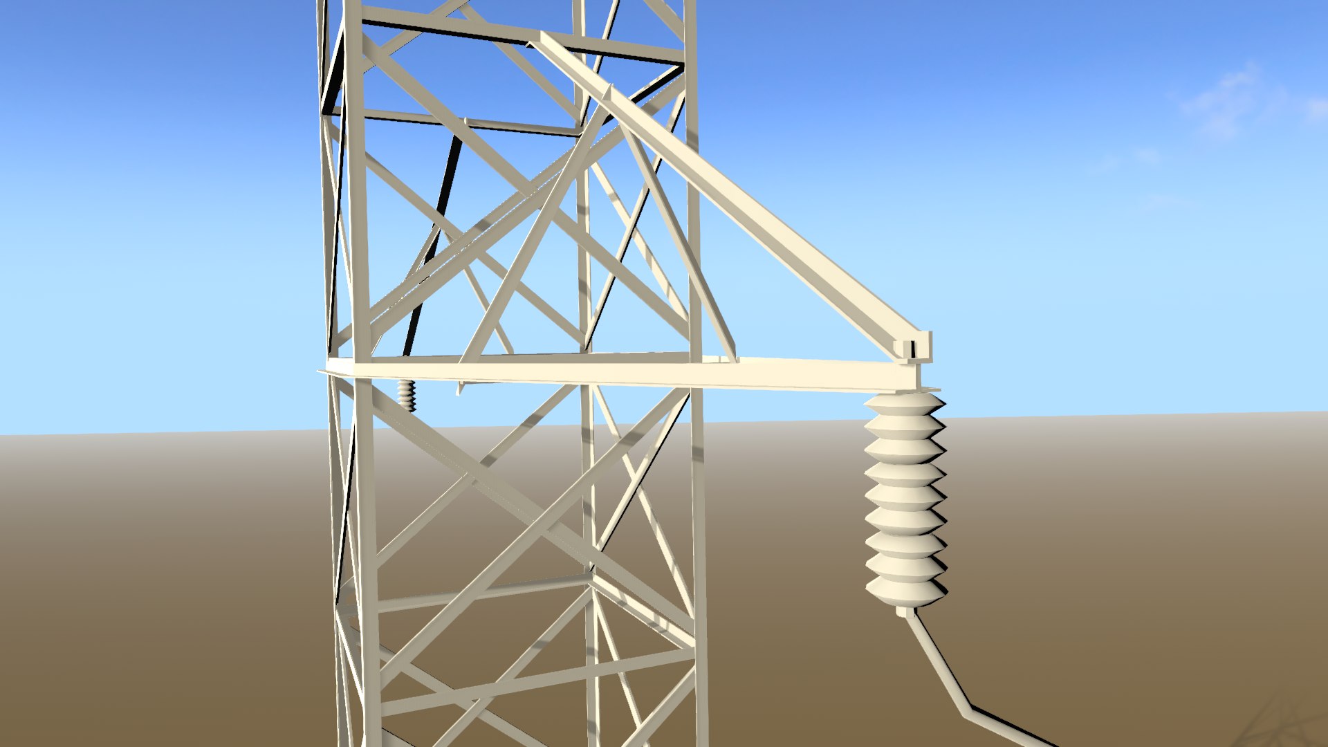 Hydro Towers 3D Model - TurboSquid 1671796
