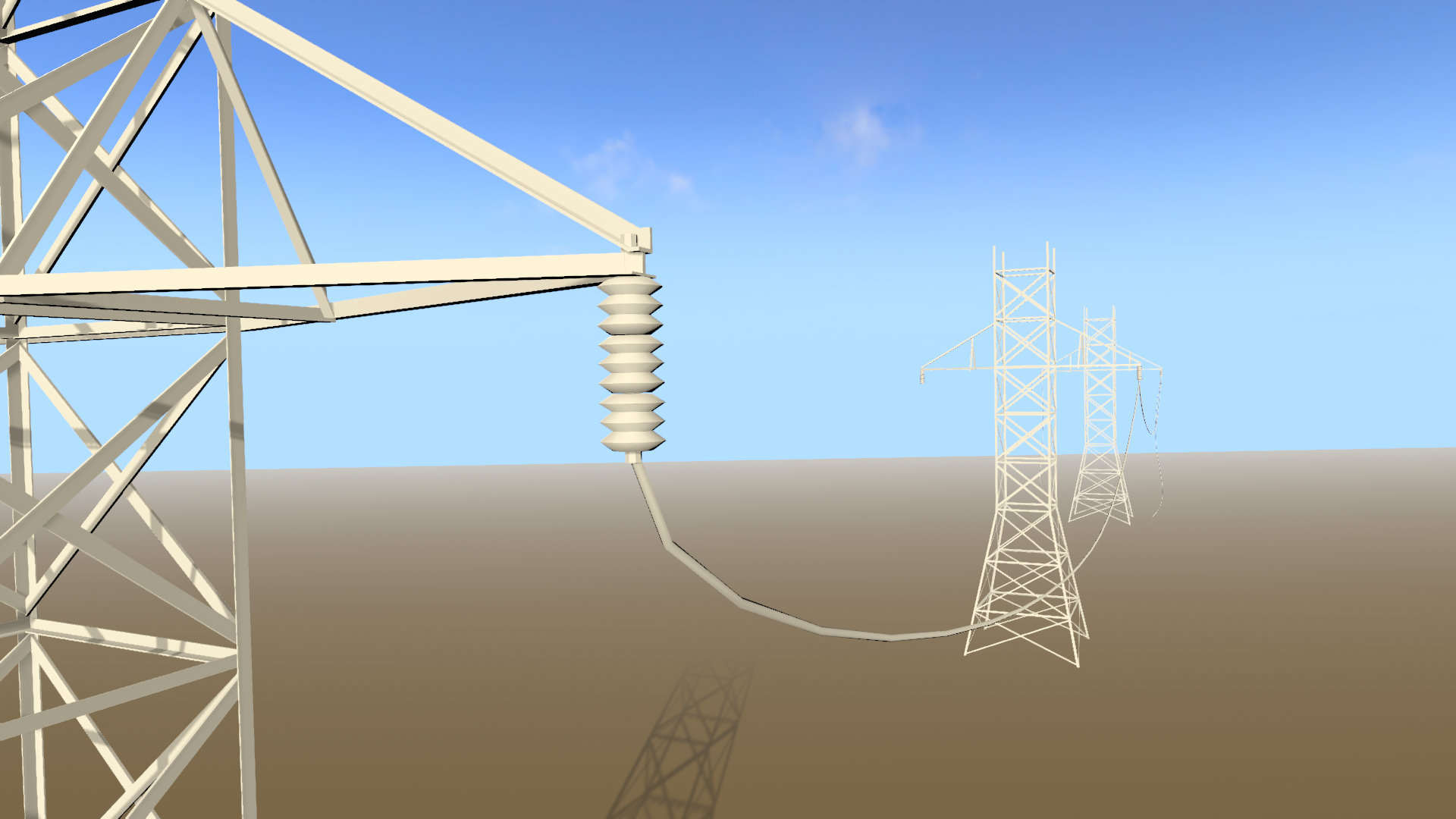 Hydro towers 3D model - TurboSquid 1671796