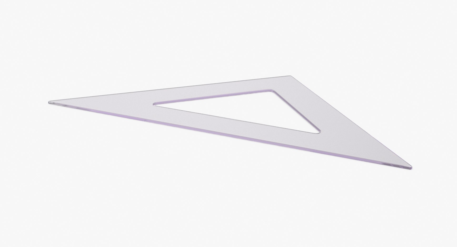 measuring-tool-set---triangle-01 3d model