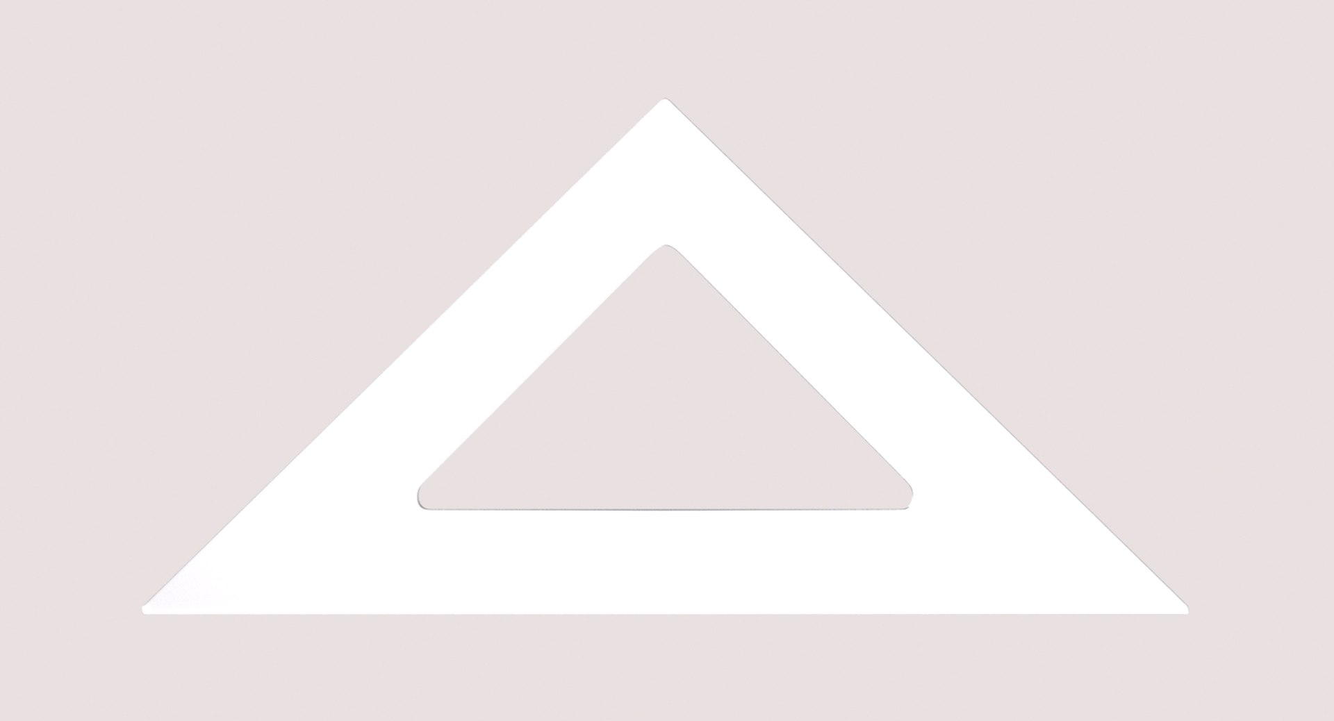 measuring-tool-set---triangle-01 3d model